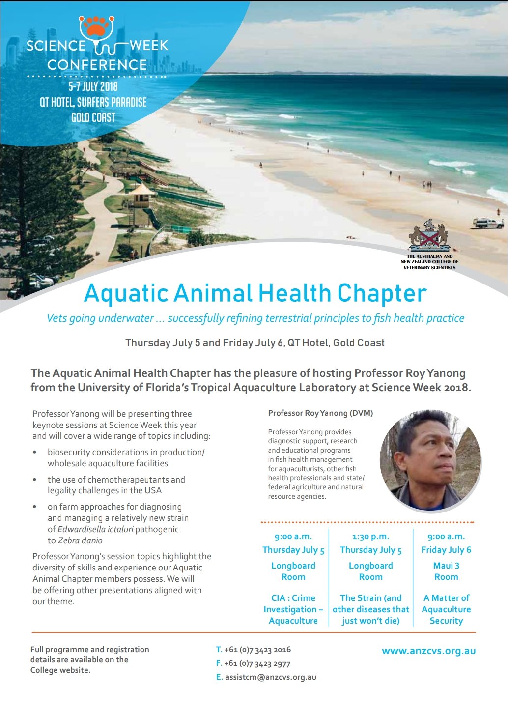 Vets going underwater… Successfully refining terrestrial principles to ...